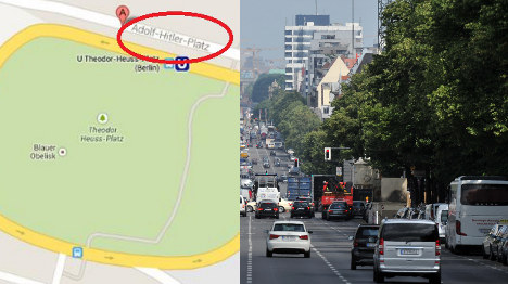 Square reverts to Hitler name on Google Maps