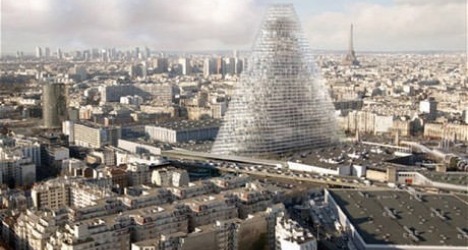 Basel architects design ‘Triangle Tower’ in Paris