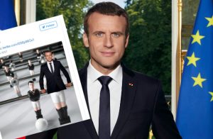 Macron unveils official presidential portrait and French tweeters had a ...