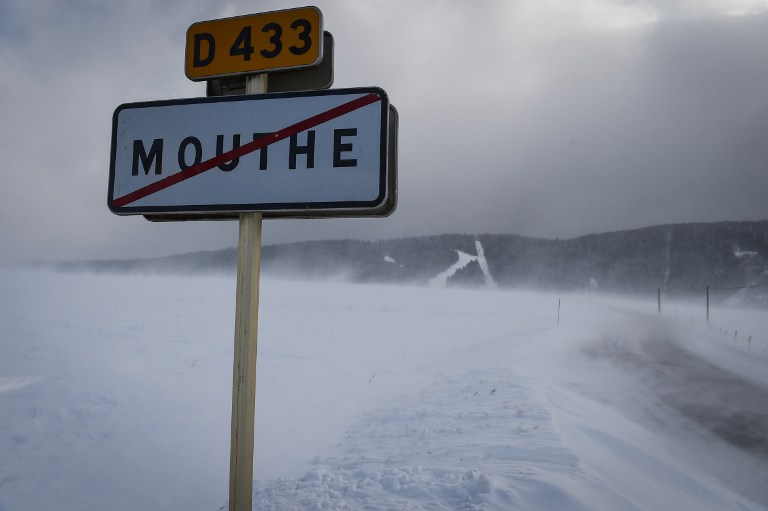 Why is Mouthe the ‘coldest village in France’?