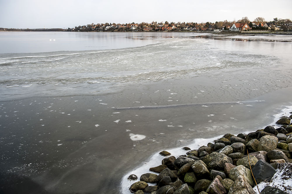 Slight sunshine and temperatures over freezing in Denmark this week