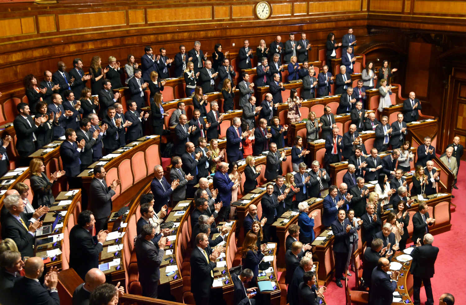 Breakthrough in Italy parliament as speakers chosen