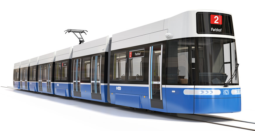 Zurich unveils new trams (using cool life-size model made entirely of wood)