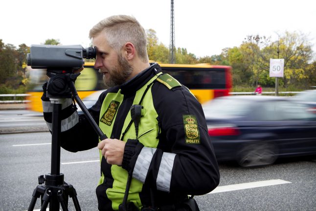 Danish police catch 1,600 motorists as extra speed cameras get to work