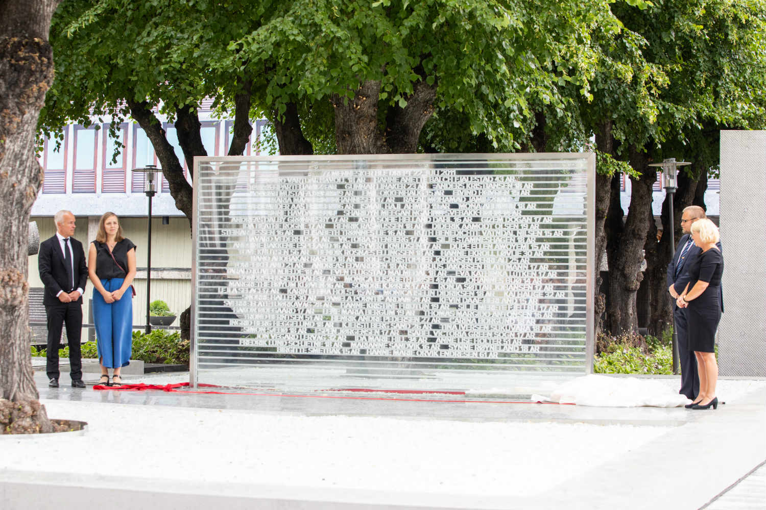 Norway unveils Utøya monument on day of remembrance