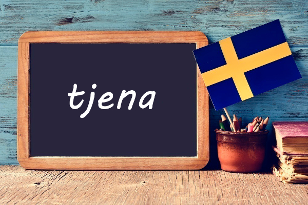 Swedish word of the day: tjena