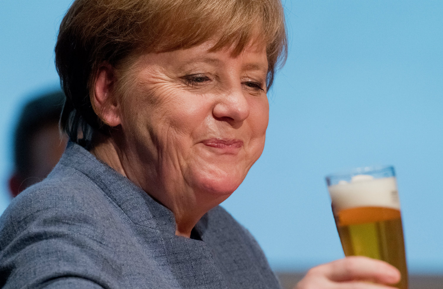 Dinner for one? Merkel and co talk Brexit at beer summit as Britain ...