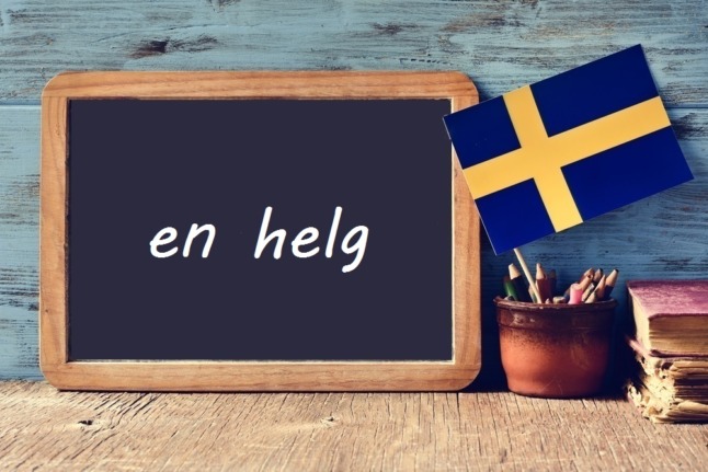 Swedish word of the day: helg