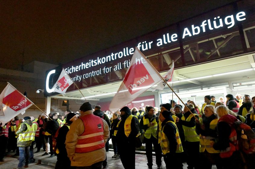 Eight German airports brace for strike action as hundreds of flights ...
