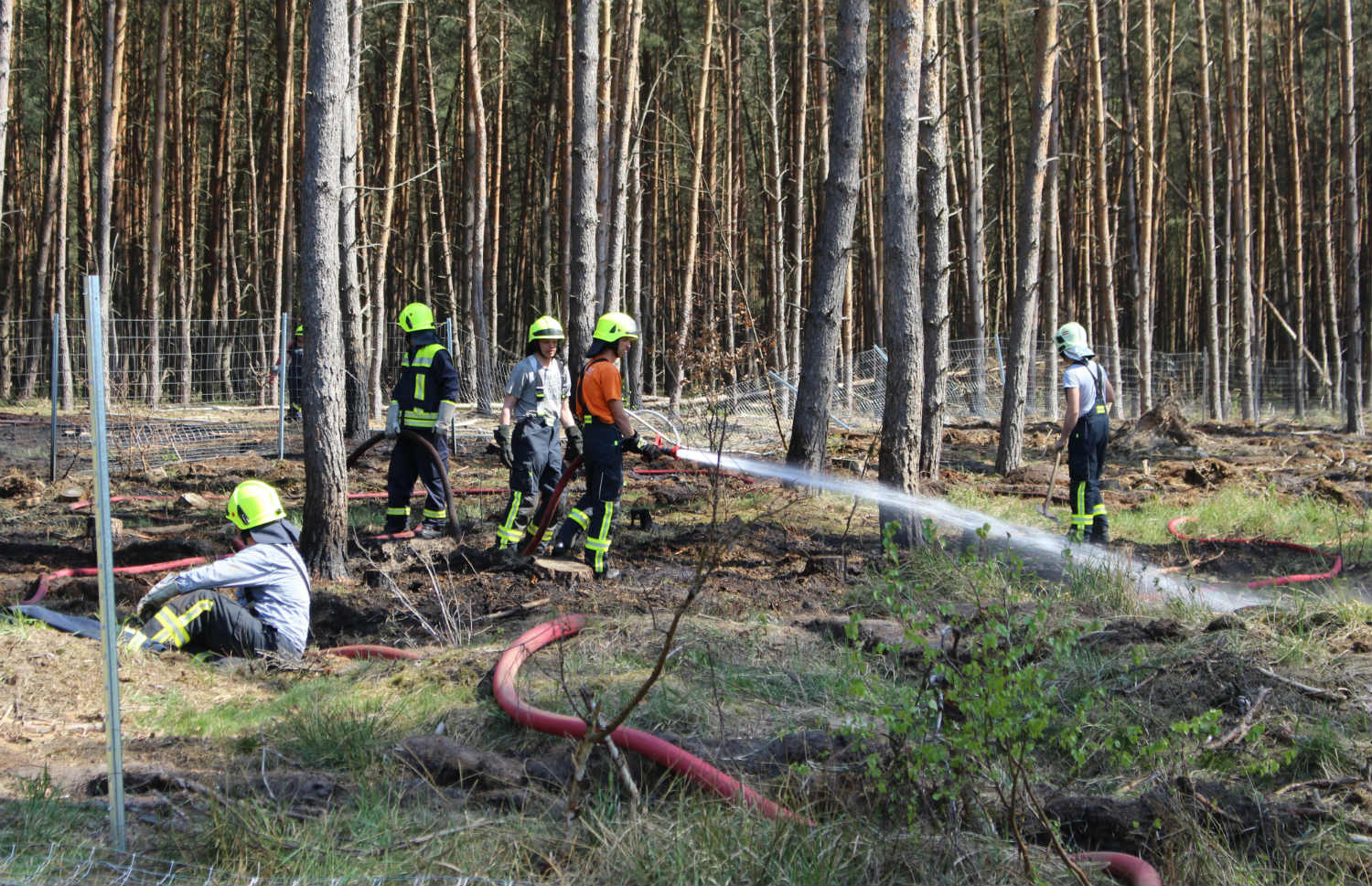 Wildfires rage during Germany’s spring heatwave