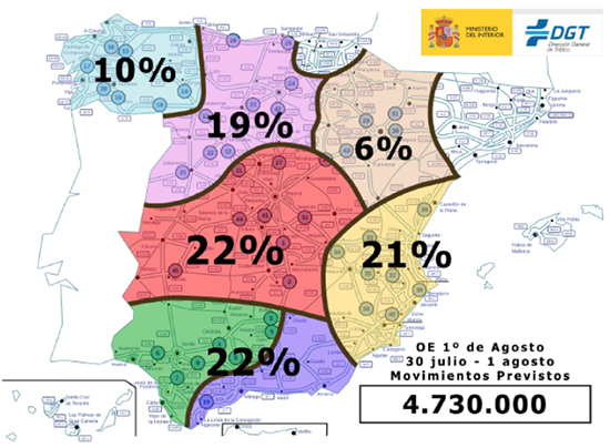 Operación Salida: What to know about driving during Spain’s summer exodus