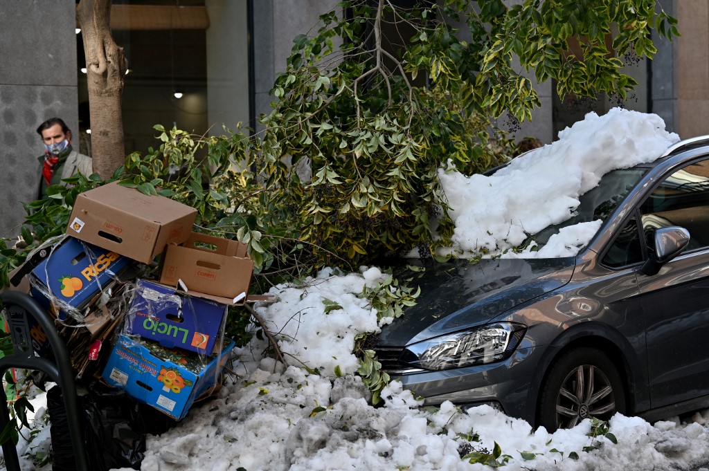 Spain declares ‘disaster zones’ in aftermath of Storm Filomena