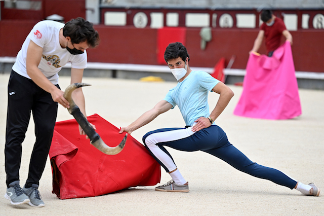 VIDEO: Bulls wreak havoc in horror bullfight
