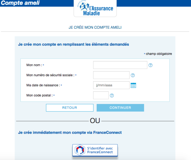 Ameli: How to create your online French social security account