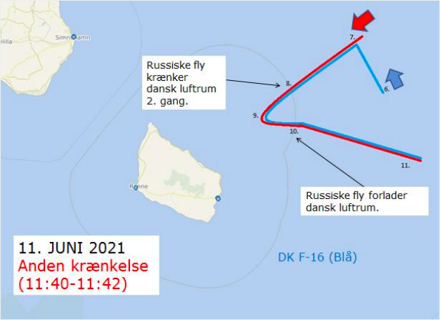 Denmark’s armed forces release photos of Russian jet which violated ...