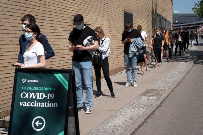 Will people in Denmark who got the Johnson & Johnson jab get booster shots?