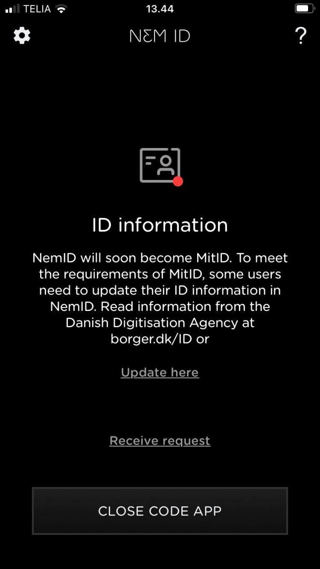 Can you shift from NemID to MitID without a Danish passport?