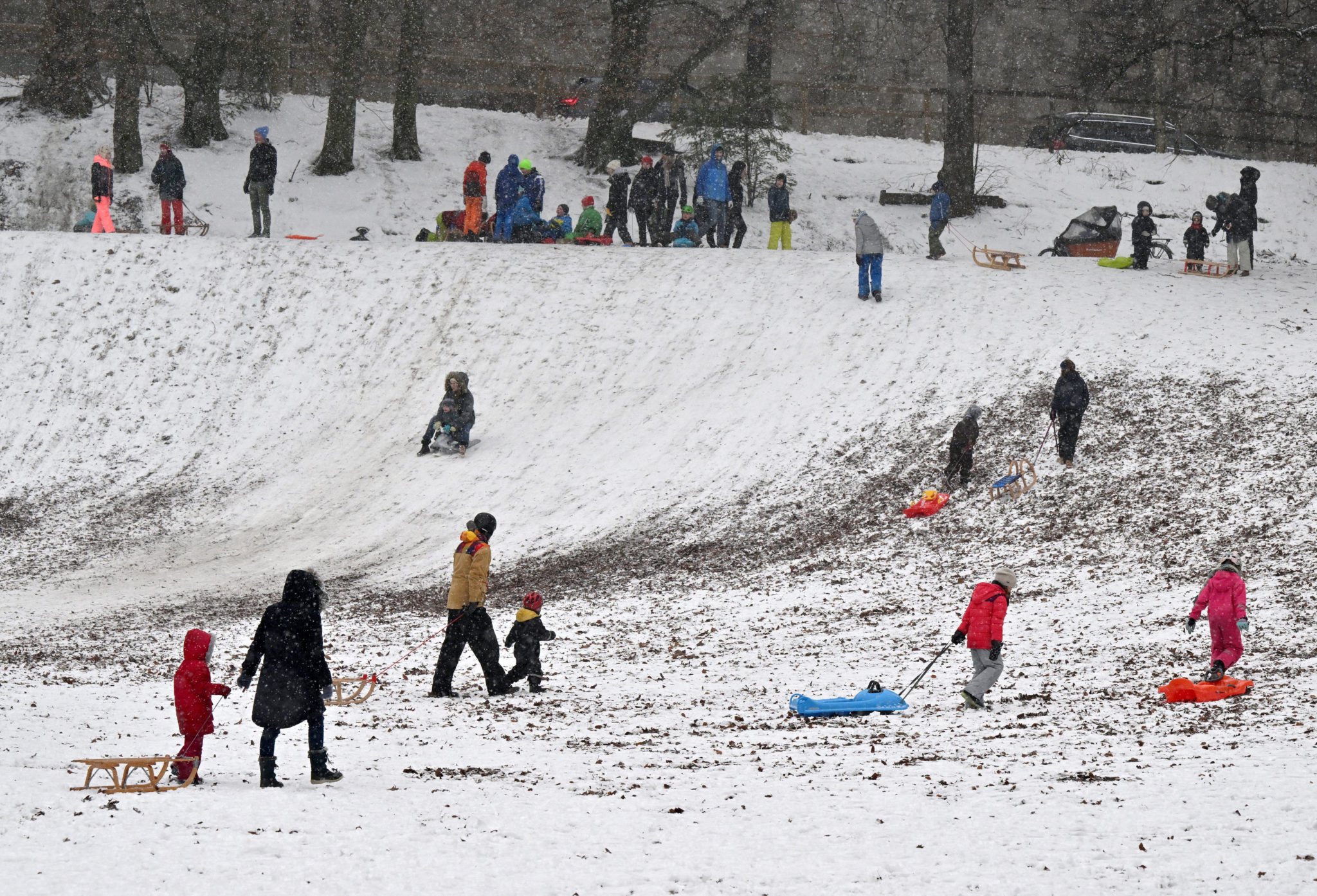 IN PICTURES: Germany celebrates a snow-capped festive weekend