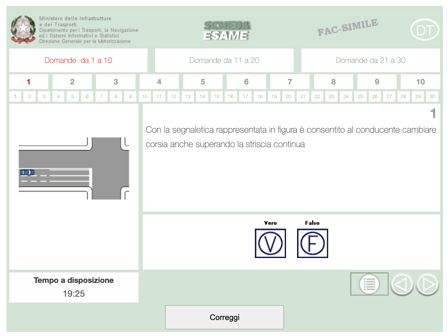 Some of the best learner sites for taking your Italian driving test