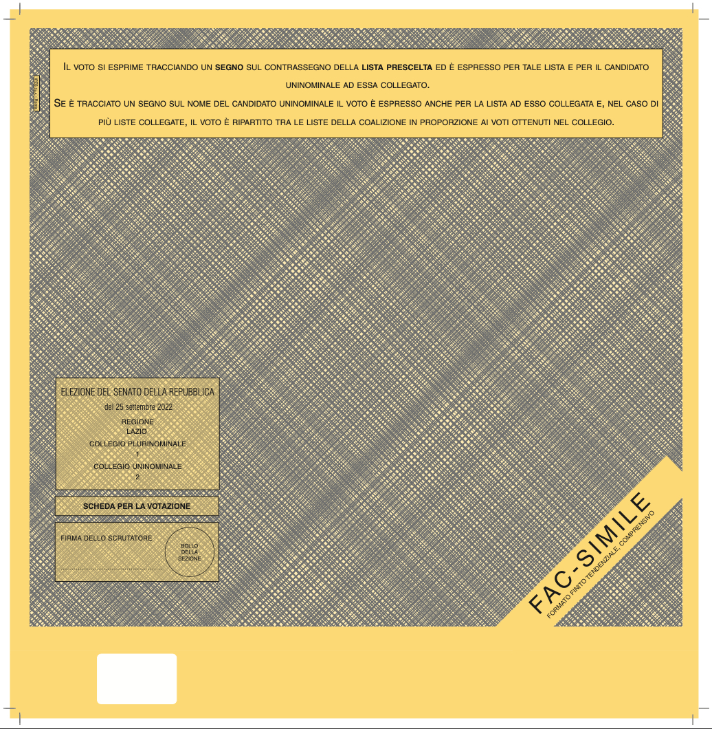 Italian ballot papers: What they look like and how to vote