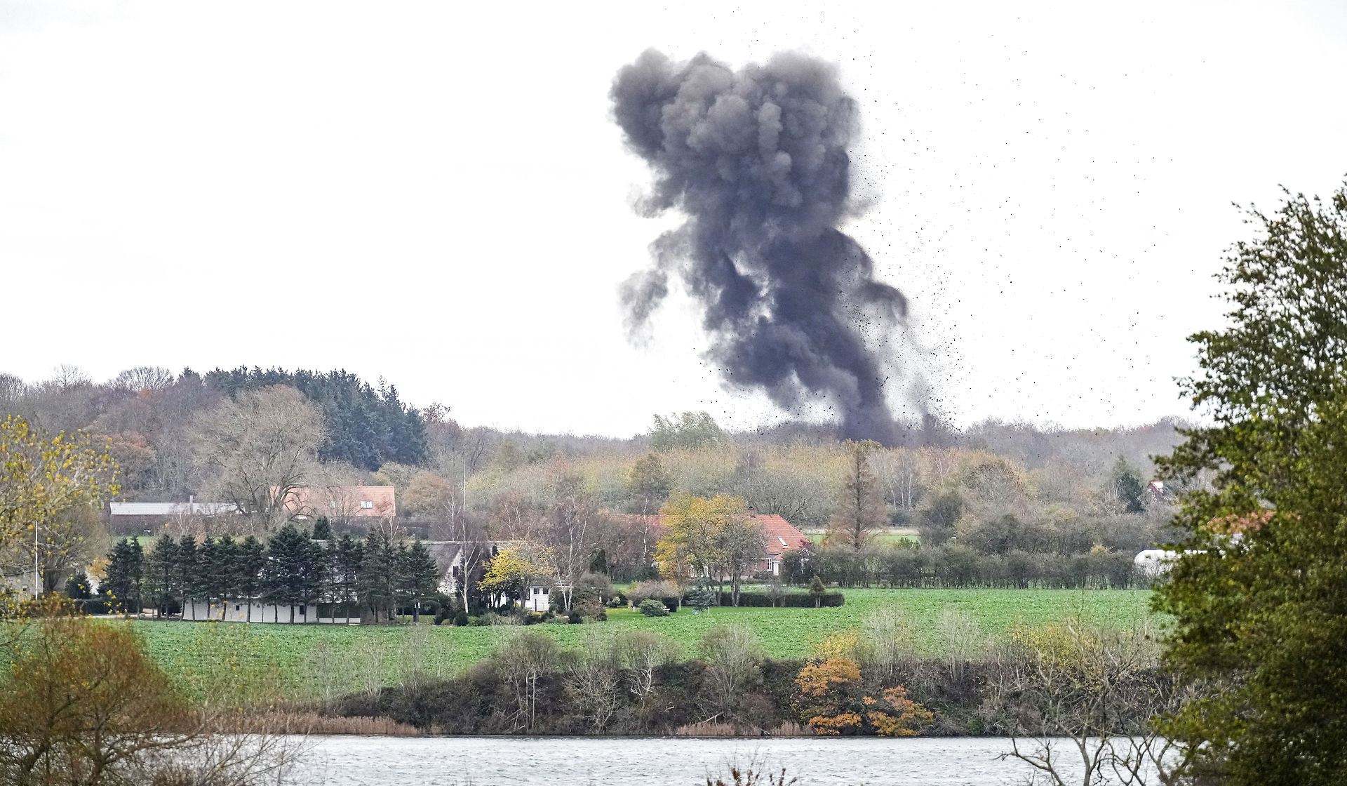 World War II bombs destroyed on Danish island