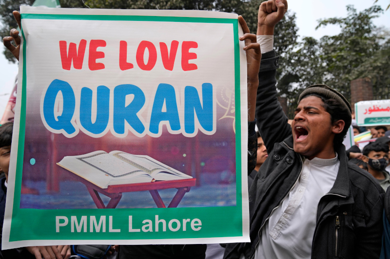 Protests in Afghanistan and Pakistan after far-right activist burns ...