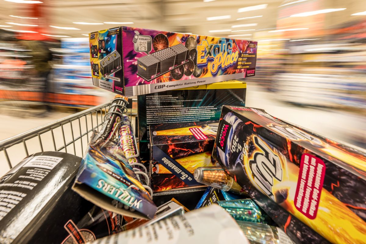 What are the rules for setting off fireworks in Germany at New Year?
