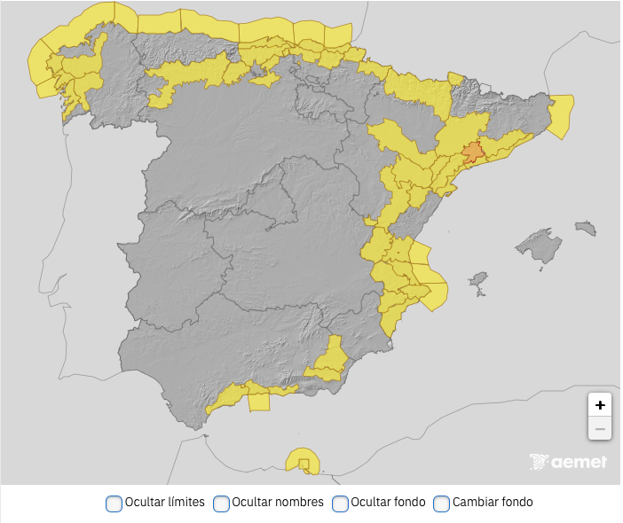 Spain bids farewell to month of constant storms